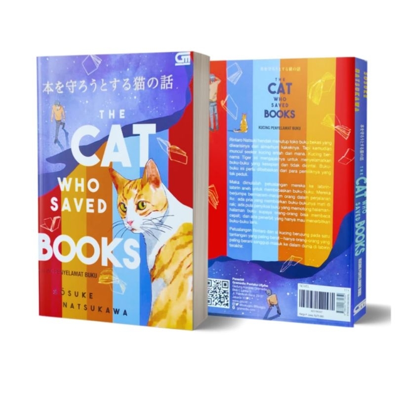 Jual NOVEL THE CAT WHO SAVED BOOKS : KUCING PENYELAMAT BUKU | Shopee ...