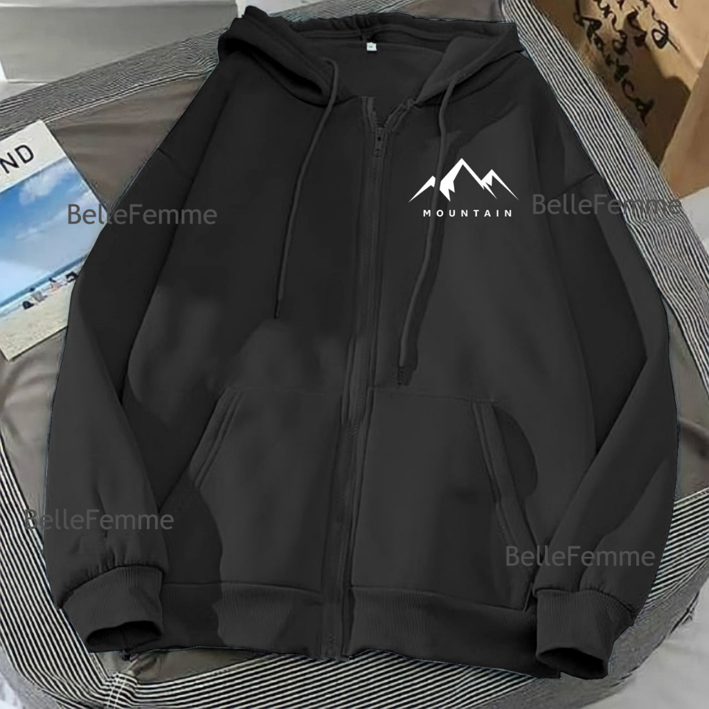Jual jaket hoodie resleting mountain cowok dewasa l xl xxl xxxl xxxxl ...