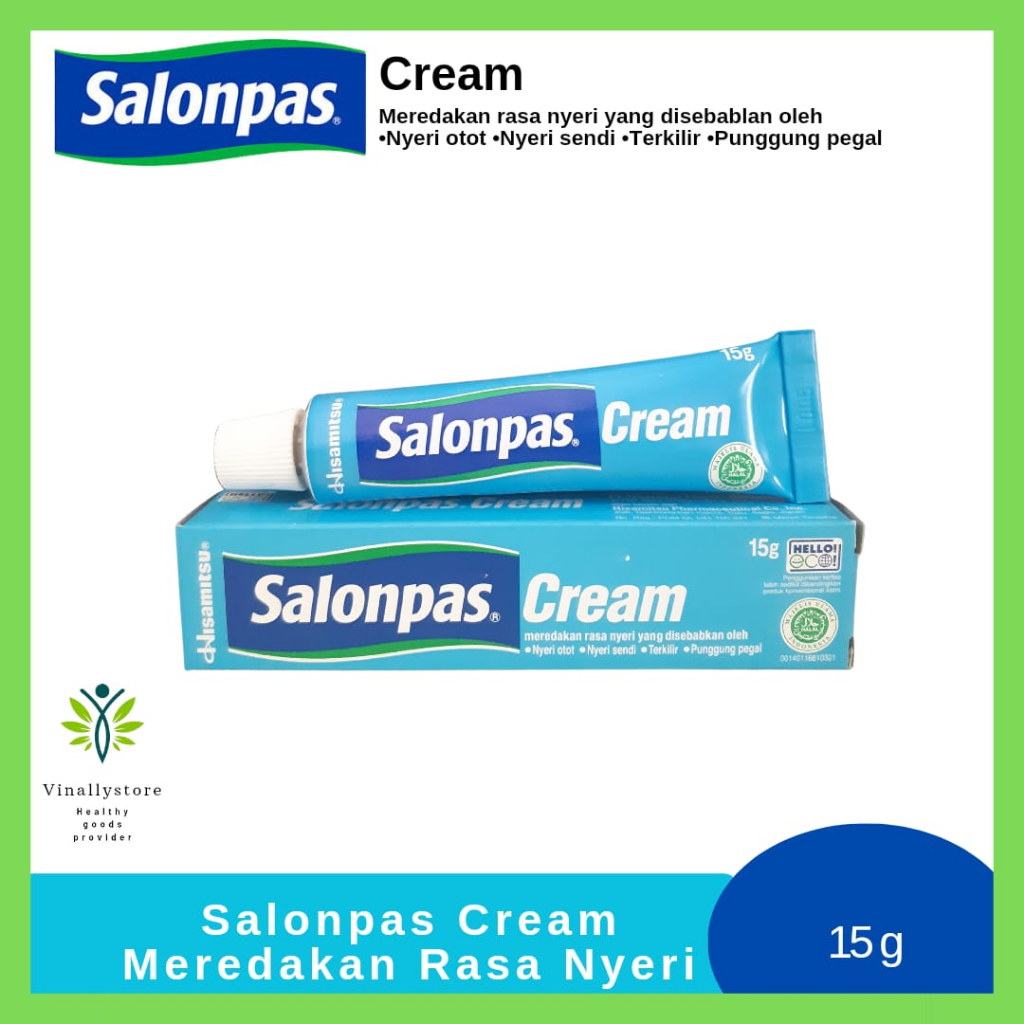 Jual Salonpas Cream 15gr | Shopee Indonesia