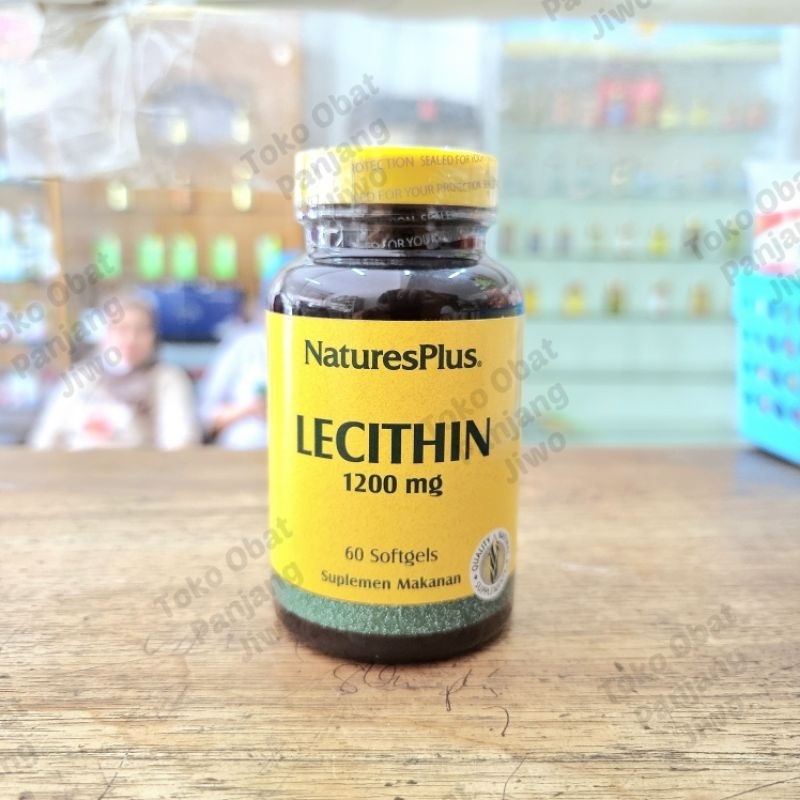 Jual NATURE'S NATURES NATURE PLUS LECITHIN 1200MG [60 SOFTGELS ...