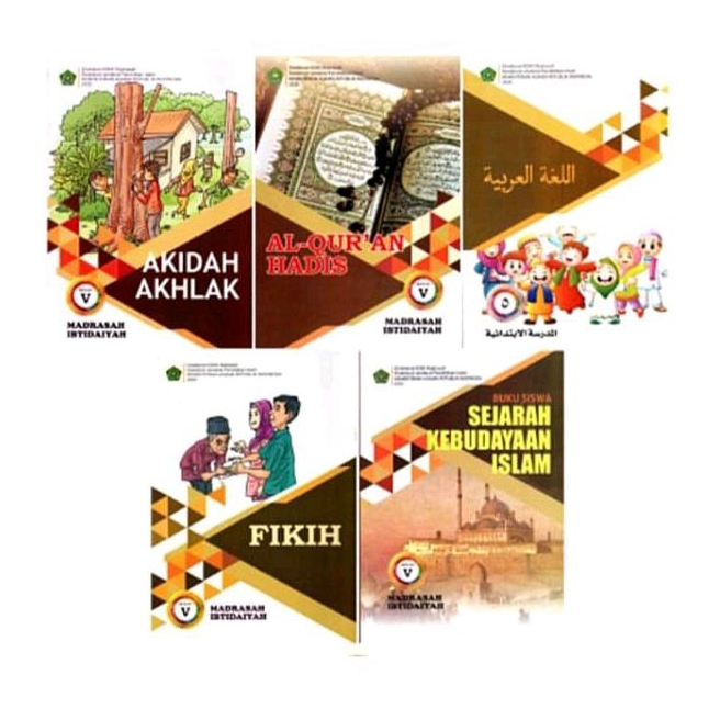 Jual BUKU SISWA MI KELAS 5 FIKIH, AKIDAH AKHLAK, AL-QURAN HADIS, B.ARAB, SKI LENGKAP | Shopee ...