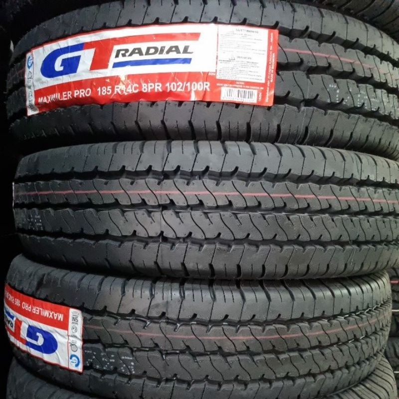 Jual Ban Gt radial 185 14 8PR maxmiller pro (L300 kuda panther kijang granmax carry) | Shopee ...