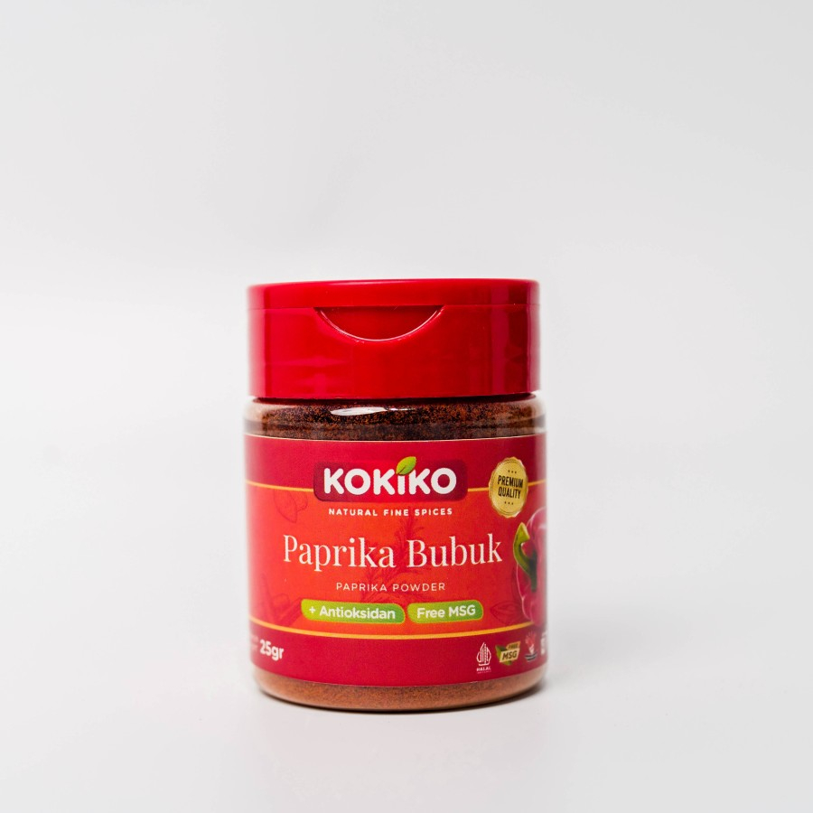 Jual KOKIKO Paprika Bubuk / Paprika Powder 25 Gram - 100 Gram | Shopee ...