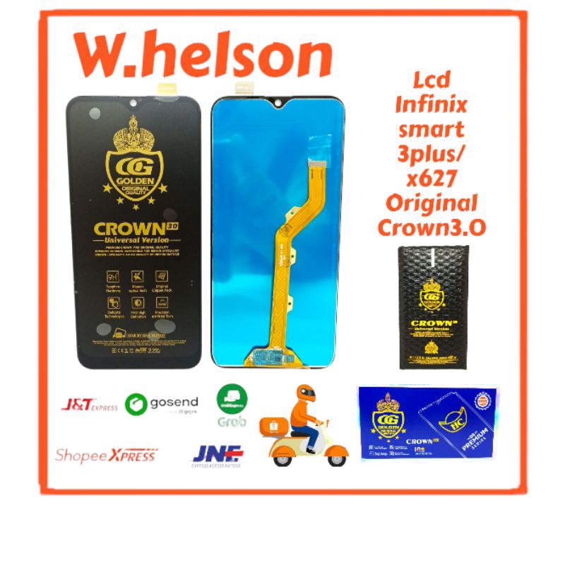 Jual LCD TOUCHSCREEN INFINIX SMART 3 PLUS/X627/S4/X626B ORIGINAL ...