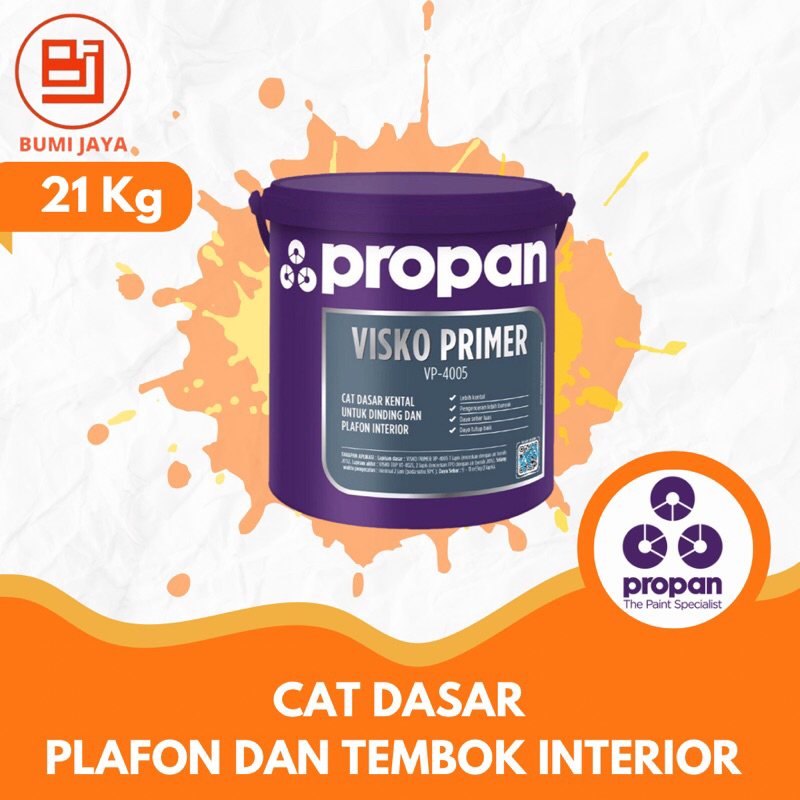 Jual Cat Dasar Plafon dan Tembok Interior Propan Vp-4005 21Kg | Shopee Indonesia