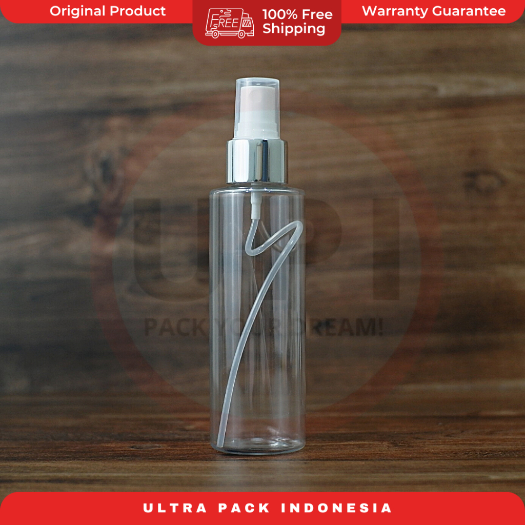 Jual Kemasan Botol Mist Spray - BOTOL PET RF 150ML CLEAR + FINE MIST ...