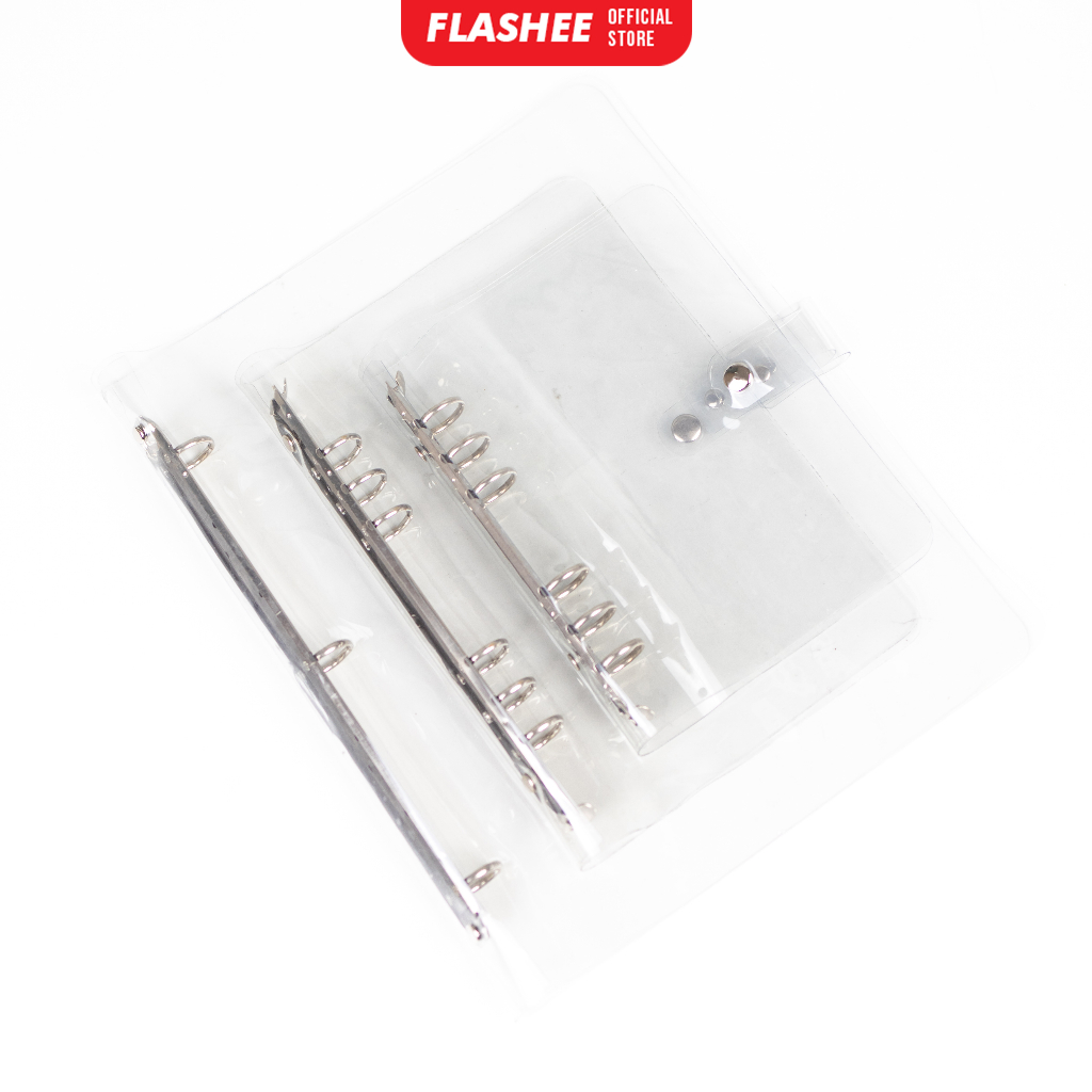 Jual Flashee Binder PC Kpop Cello Binder Transparan A4 3 ring A5 6 ring ...