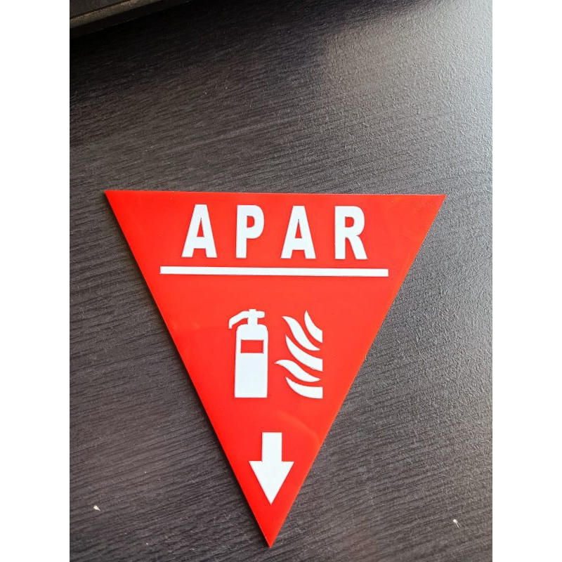 Jual Sign APAR Akrilik Bukan Sticker | Shopee Indonesia
