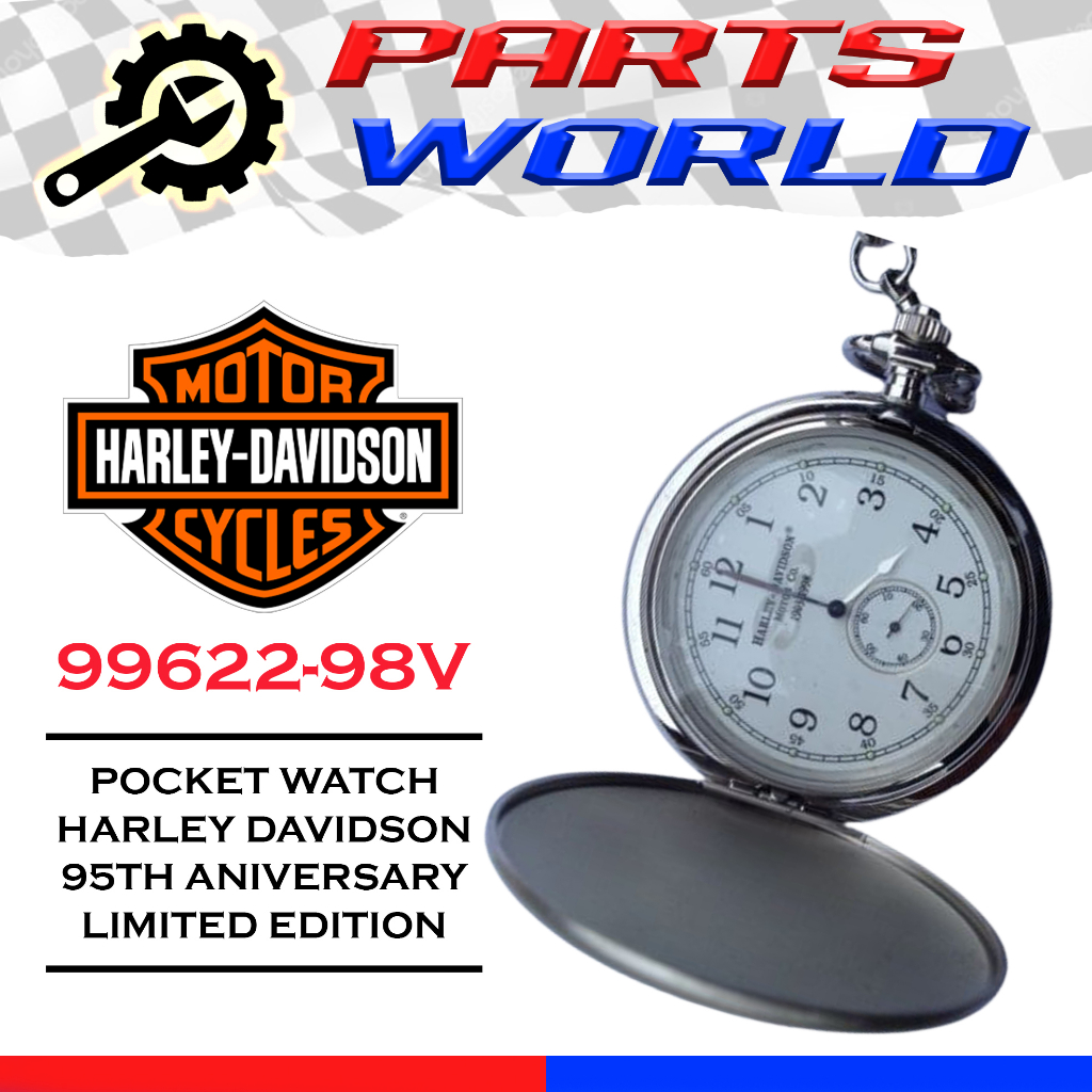 Jual POCKET WATCH HARLEY DAVIDSON 95TH ANIVERSARY LIMITED EDITION 99622 ...