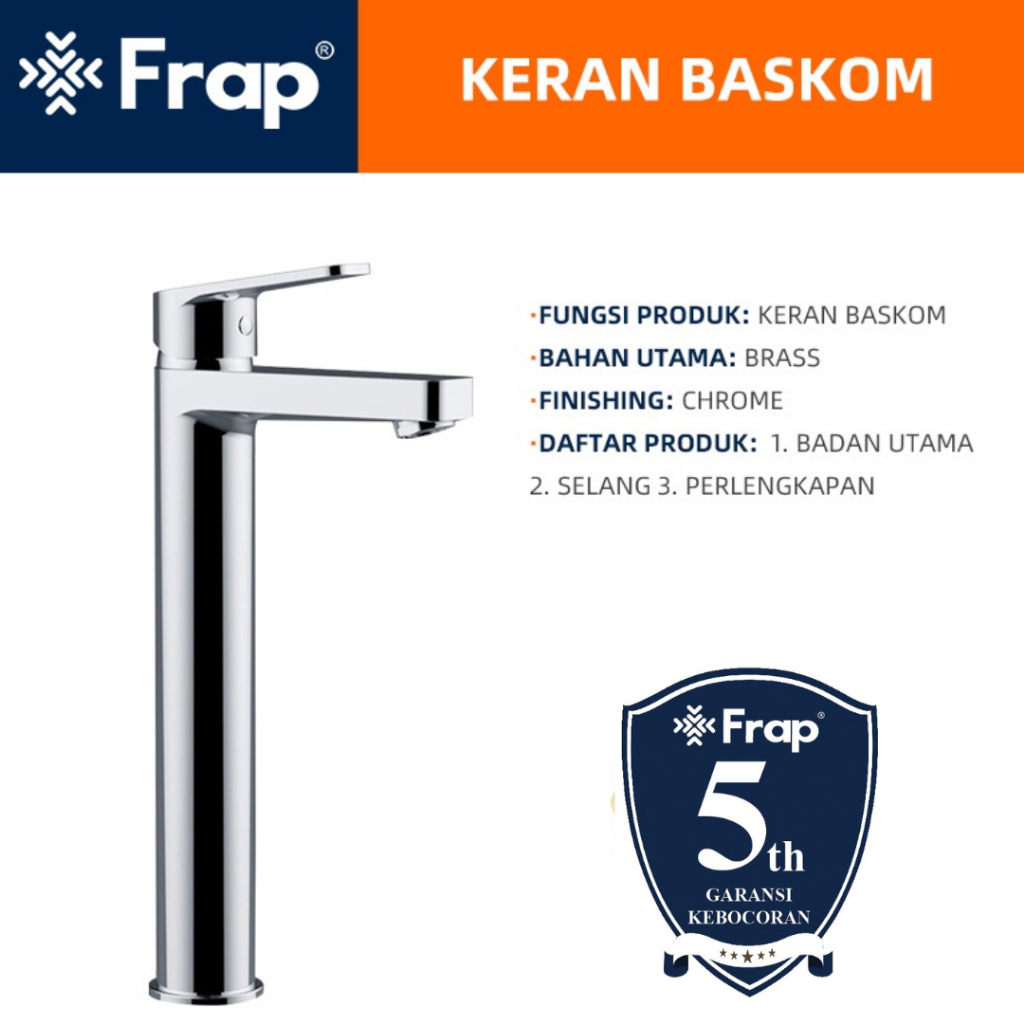 Jual FRAP IF1104 Kran Wastafel Tinggi Keran Mixer Air Panas Dingin | Shopee Indonesia