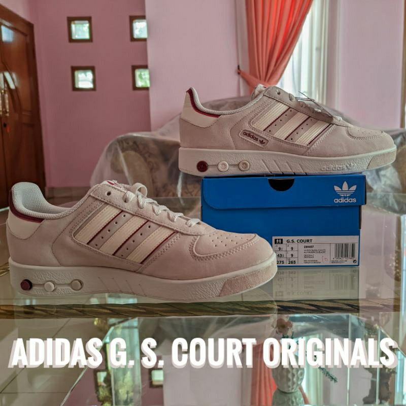 Jual Sepatu Adidas Originals GS Court Shoes Original GW4497 not Adi2000 ...