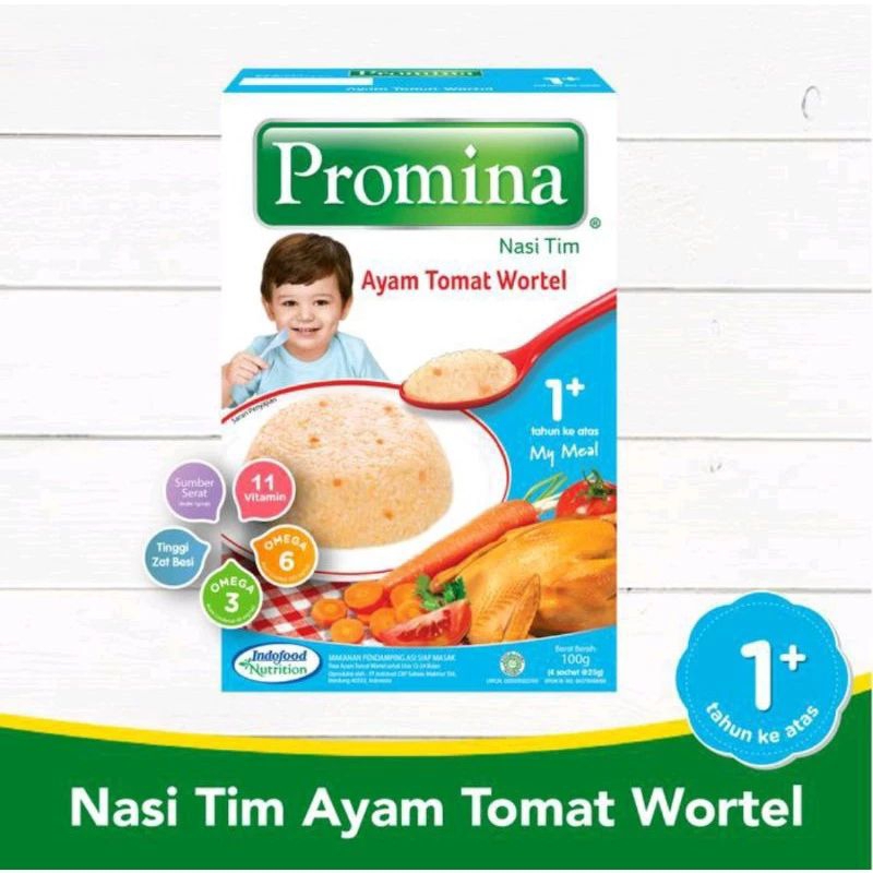 Jual PROMINA NASI TIM - AYAM TOMAT WORTEL | Shopee Indonesia
