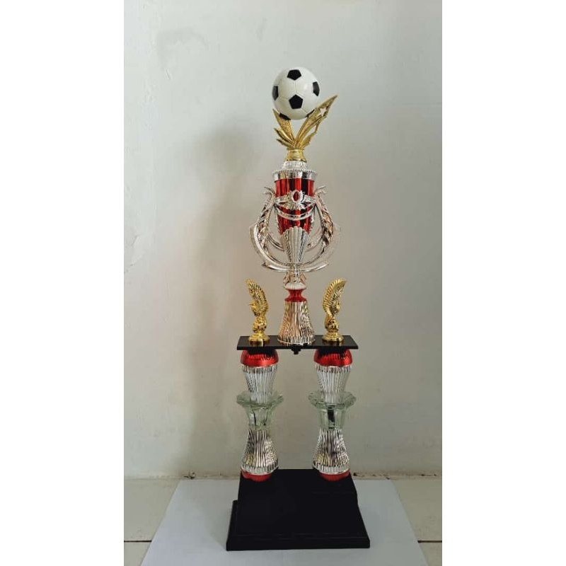 Jual PIALA / TROPHY SEPAK BOLA PLATINUM GOLD | Shopee Indonesia