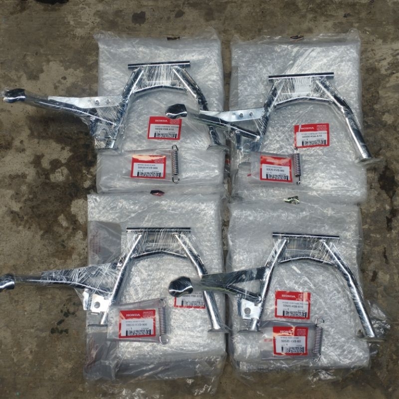 Jual Standar Tengah Vario 125-150 Original Honda Chrome | Shopee Indonesia