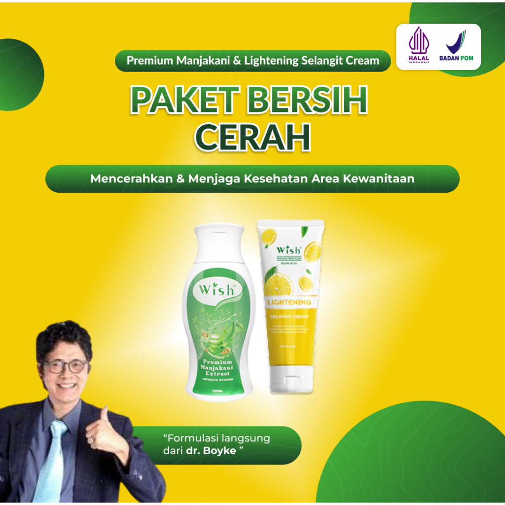 Jual PAKET BERSIH CERAH Perawatan Miss V Dr Boyke Premium Manjakani Lightening Selangit Cream ...