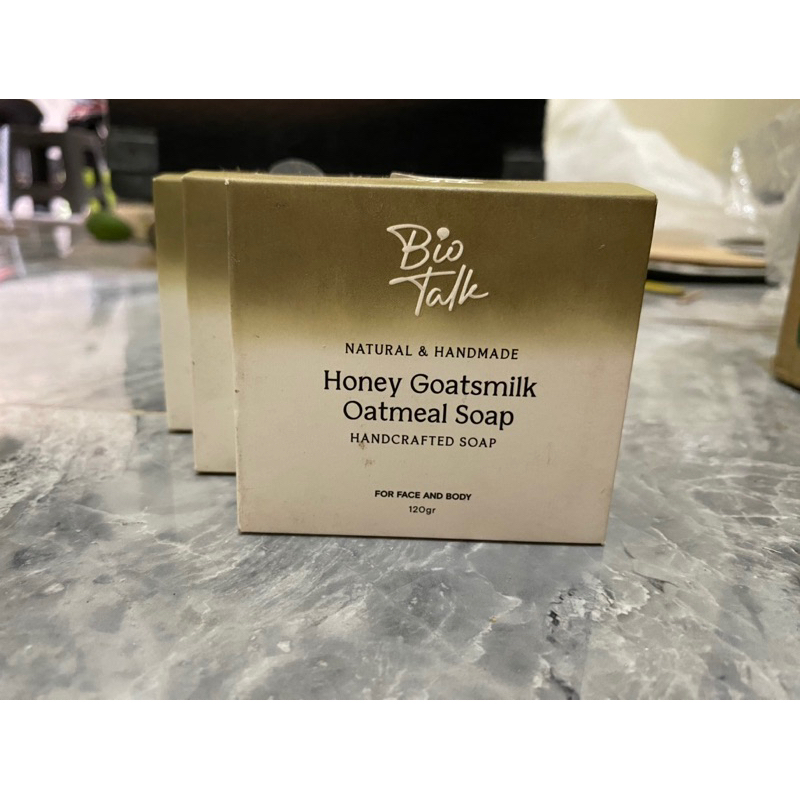 Jual BIOTALK Honey Goatsmilk Soap (NEW) | Shopee Indonesia
