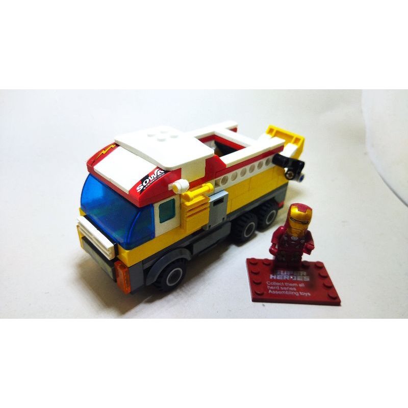 Jual Lego truck sampah/Lego mobil angkut/Lego kendaraan/Lego curah/Lego ...