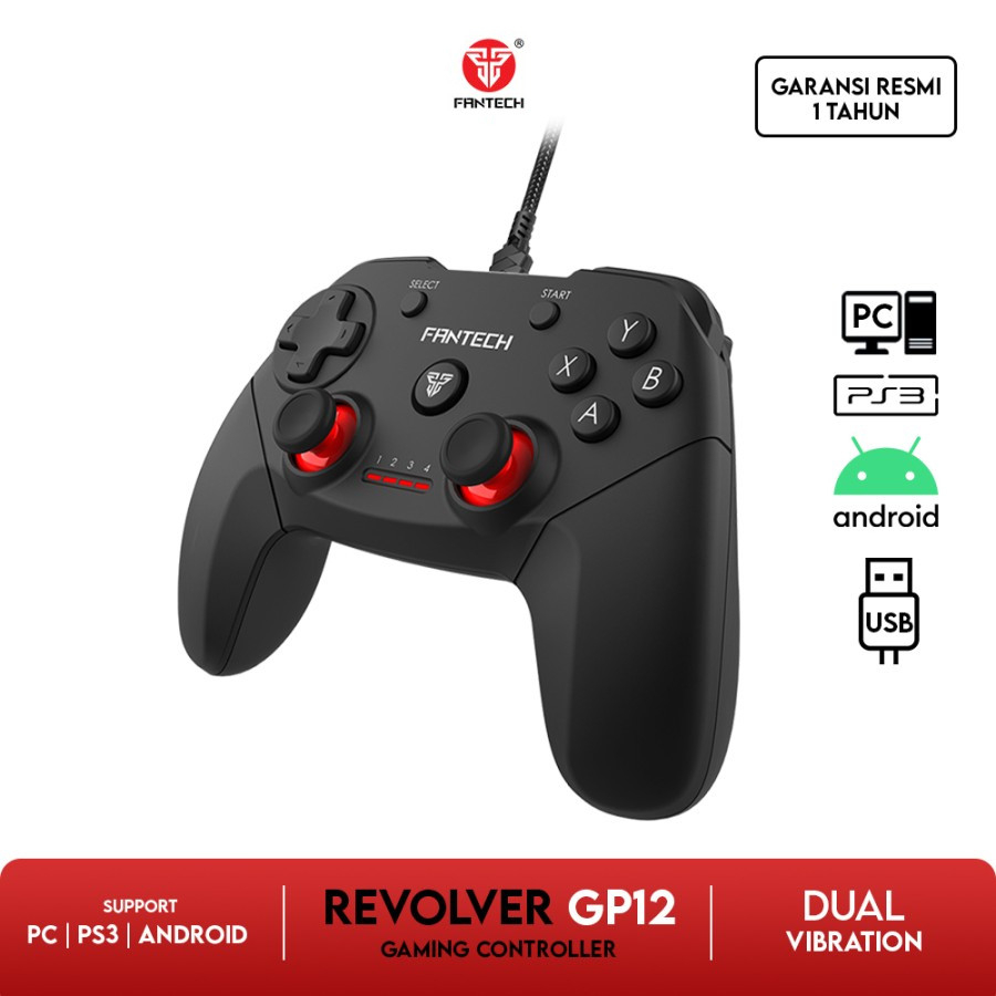 Jual Fantech REVOLVER GP12 Gamepad GP 12 Gaming Controller Joystick USB ...
