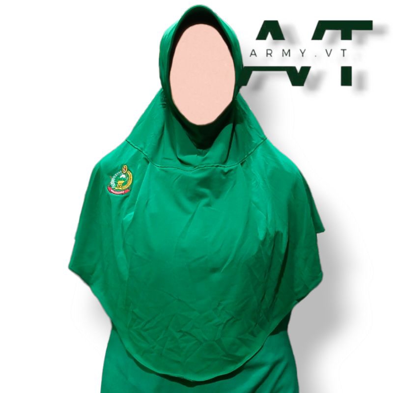 Jual JILBAB PSO PERSIT LOGO BORDIR PET ANTEM MUPUS 2023 TERBARU - Army ...