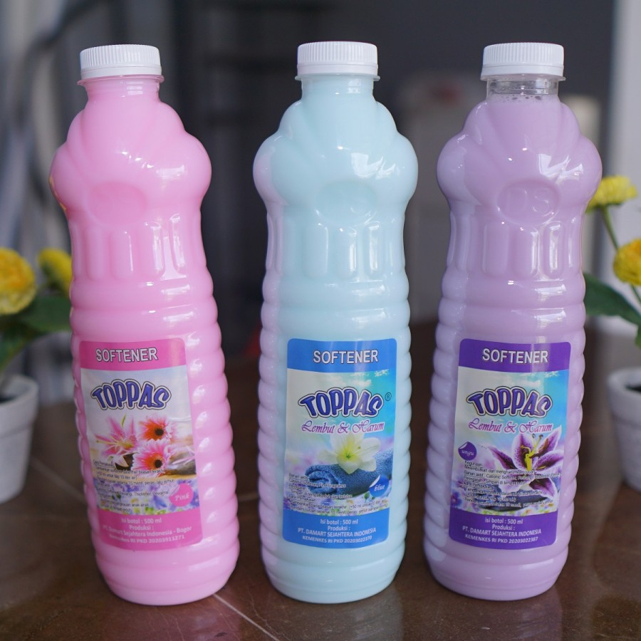 Jual Softener Toppas kemasan botol 500ml | Shopee Indonesia