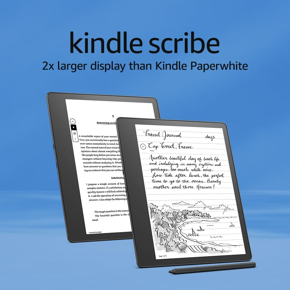 Jual Amazon Kindle Scribe, the first Kindle for reading and writing ...