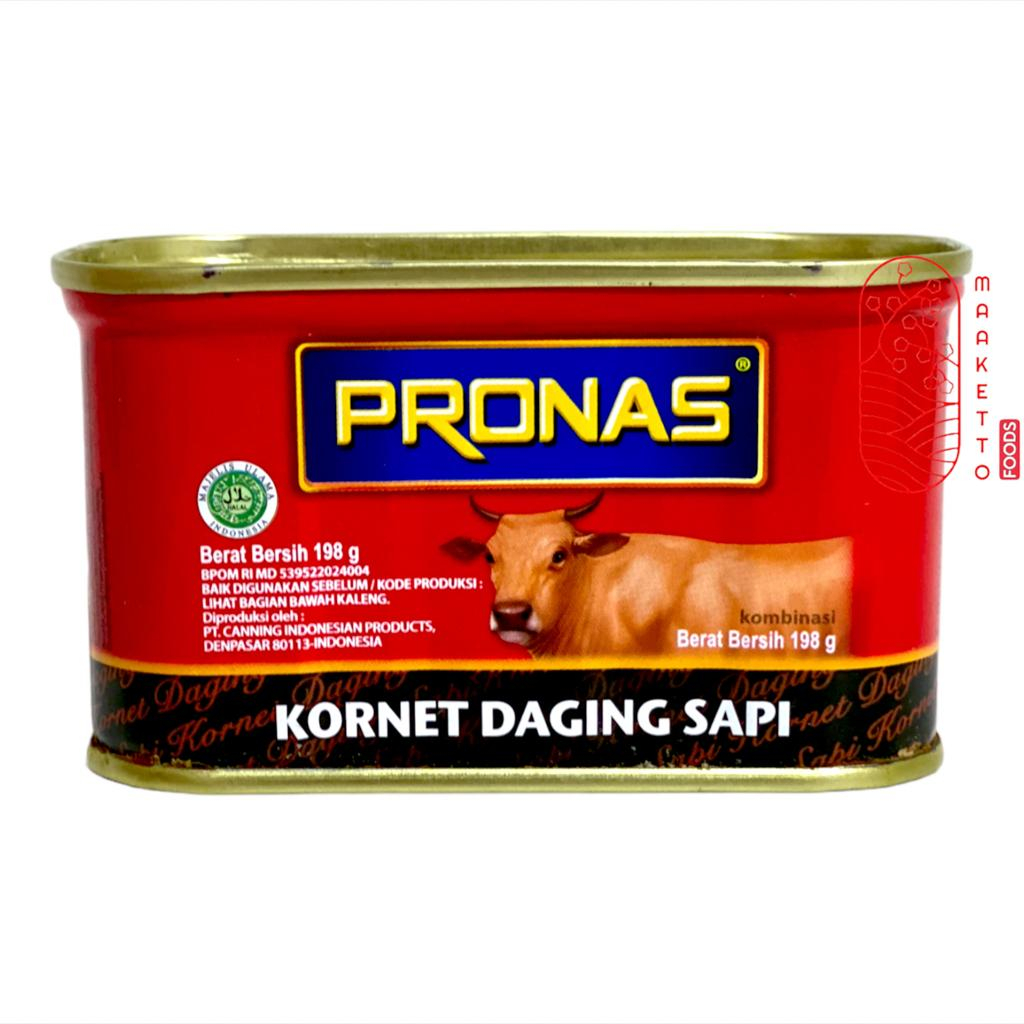 Jual Pronas Corned Beef / Pronas Kornet Daging Sapi Kaleng 198gr ...
