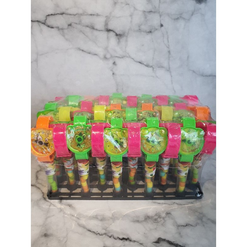 Jual Permen Cemilan Snack Jadul Jajanan Mainan Jam Tangan Watch Gelang ...