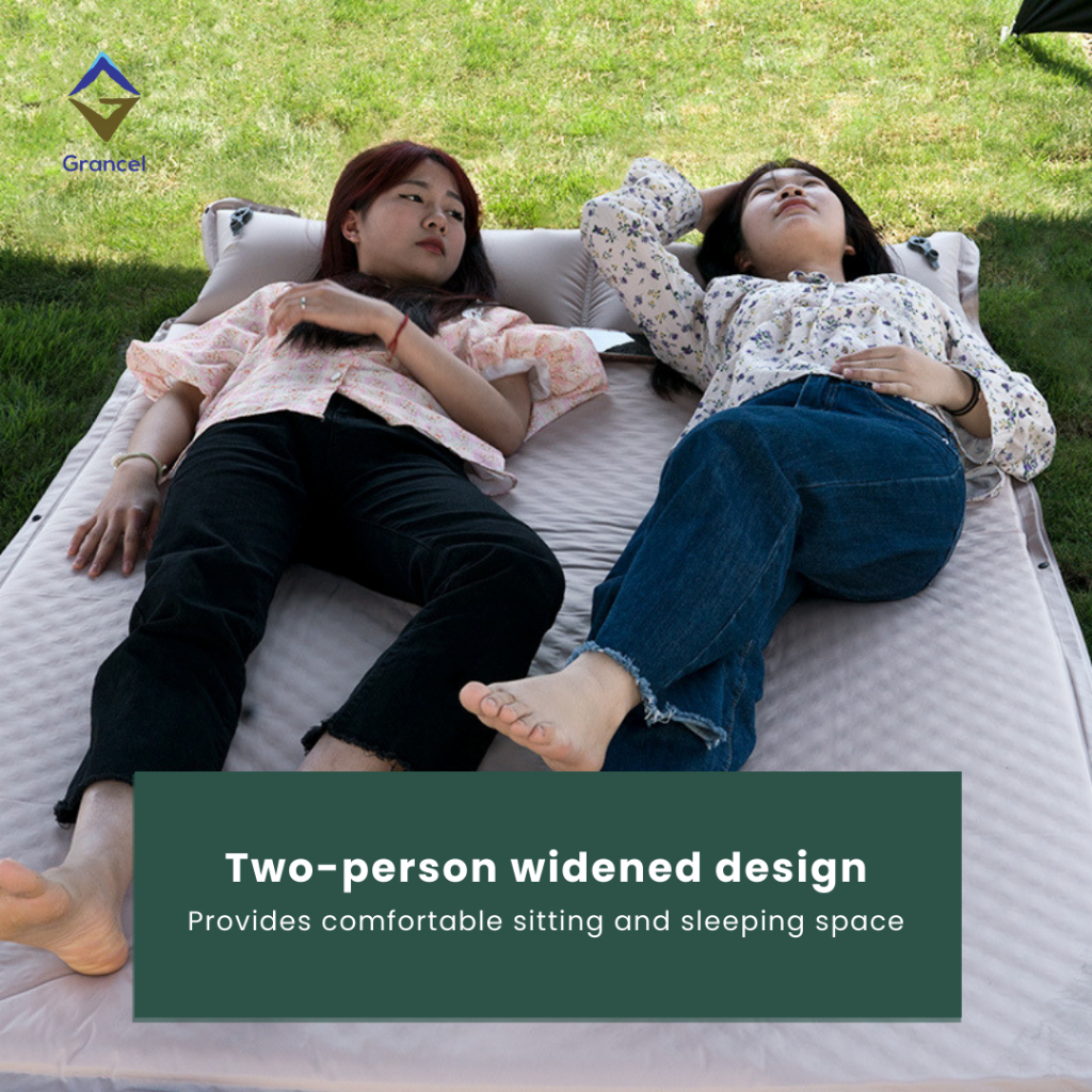 Jual Grancel Kasur Angin Pompa Portable Lightweight Air Mattress Single Double Matras Tidur 5cm ...