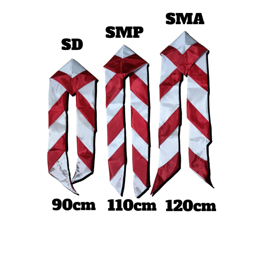 Jual Hasduk / Kacu Pramuka Merah Putih bahan kain halus | Shopee Indonesia