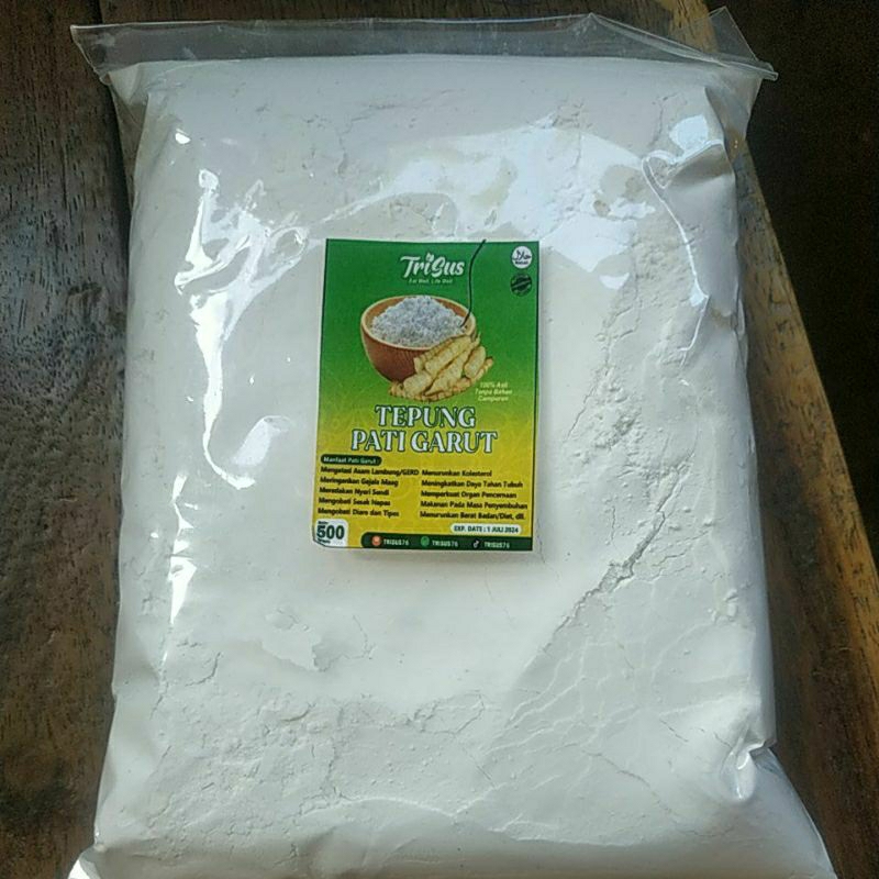 Jual Pati garut tepung garut asli 500g | Shopee Indonesia