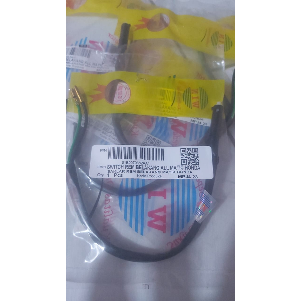 Jual switch rem belakang all matic honda/swit rem | Shopee Indonesia