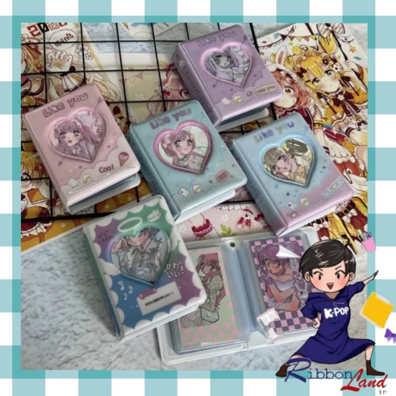 Jual (40s)Album Photo PVC Kolbuk Kpop Card Games 3inc Like You | Shopee ...