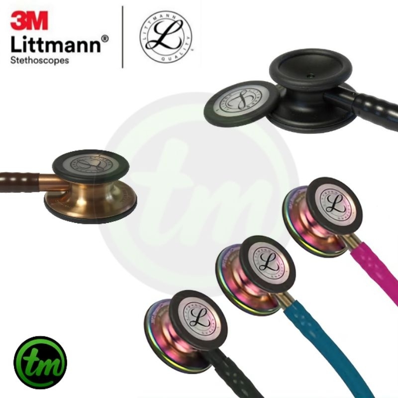 Jual Littmann Classic III Full Black Copper Mirror Champagne Rainbow ...
