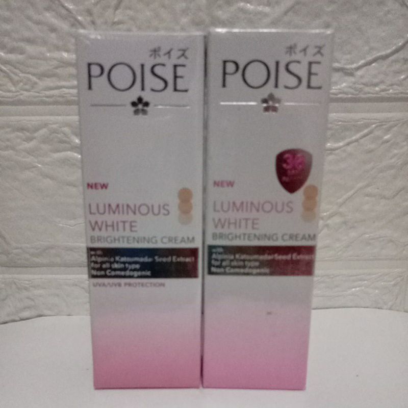 Jual Poise Luminous White Whitening Day Cream Non Spf & Spf36 20gr ...