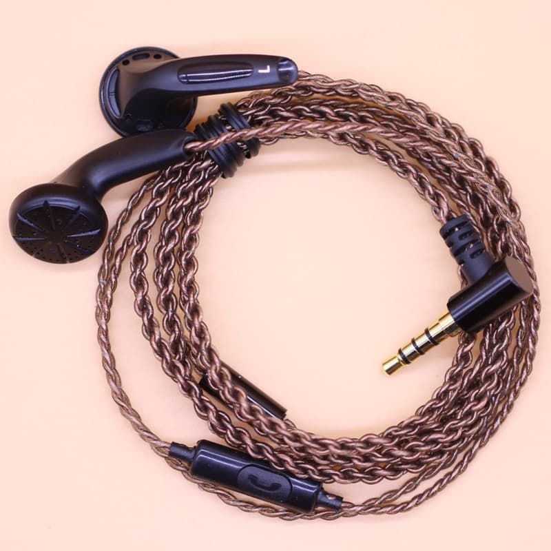 Jual DIY Earphone MX500 Recable Braid Cable version With Mic | Shopee ...