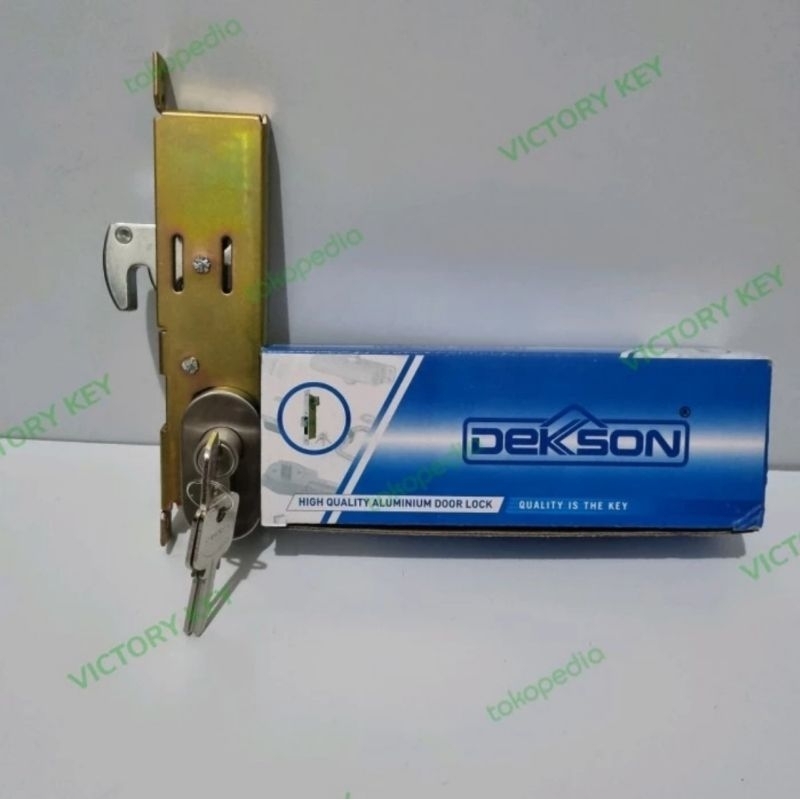 Jual Kunci Sliding Dekson KC 87130 Pintu Aluminium Kait Besar | Shopee ...