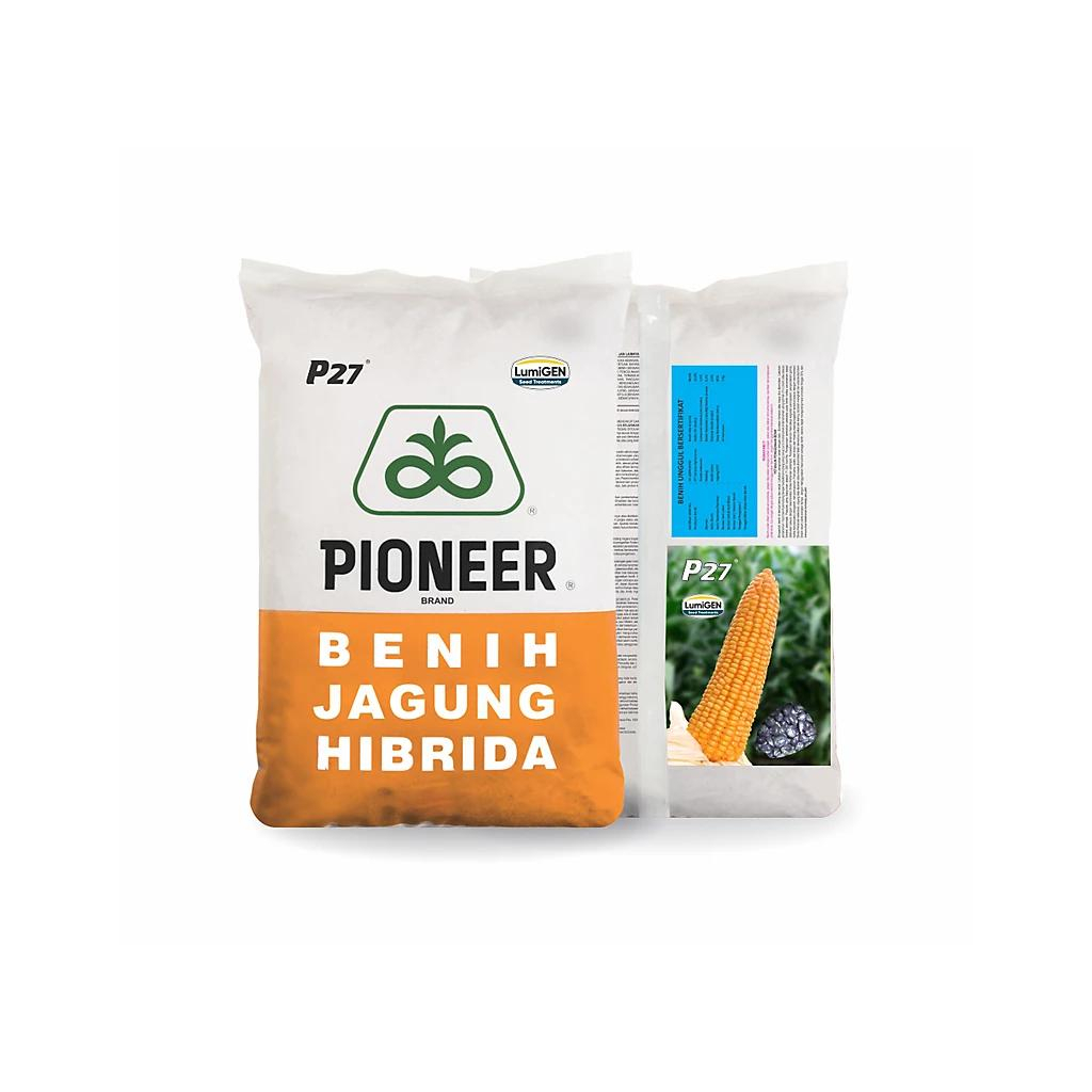 Jual Benih Bibit Jagung Hibrida Pioneer P27 Lumigen 1kg | Shopee Indonesia