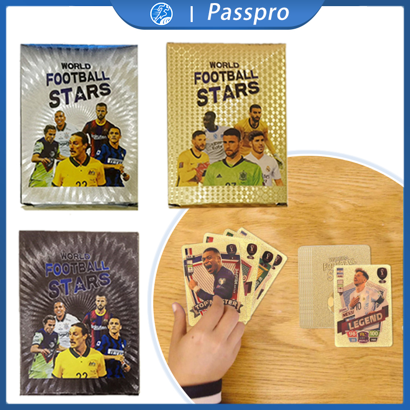 Jual 55pcs Football Card Kartu Bintang Sepak Bola World Soccer Star ...