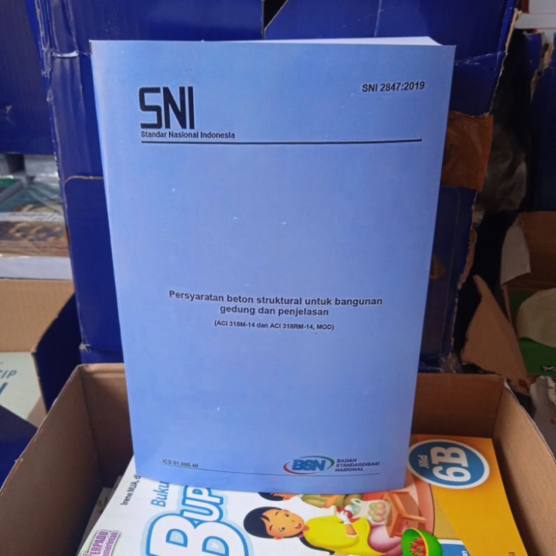Jual SNI Persyaratan beton struktural untuk bangunan gedung dan ...