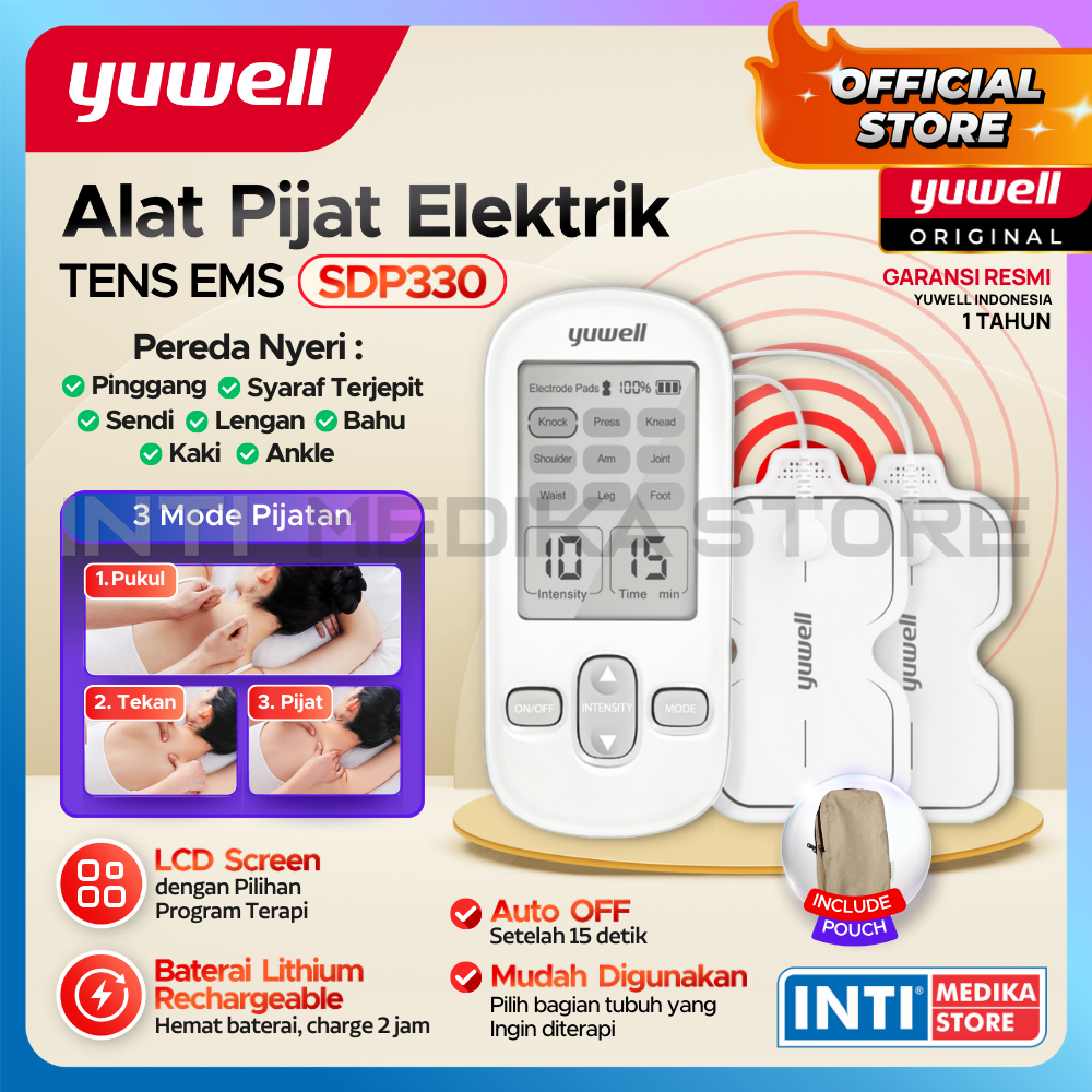 Jual YUWELL - Digital Tens SARAF & OTOT SDP 330 Alat Terapi Pijat ...