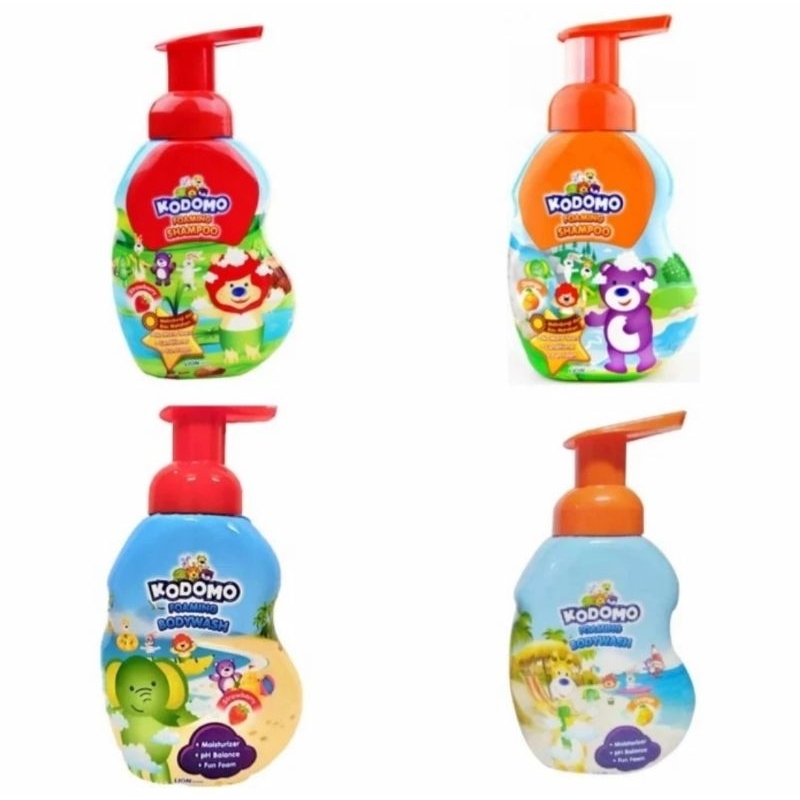 Jual Kodomo Shampoo & Body Wash Foam 250 ml | Shopee Indonesia