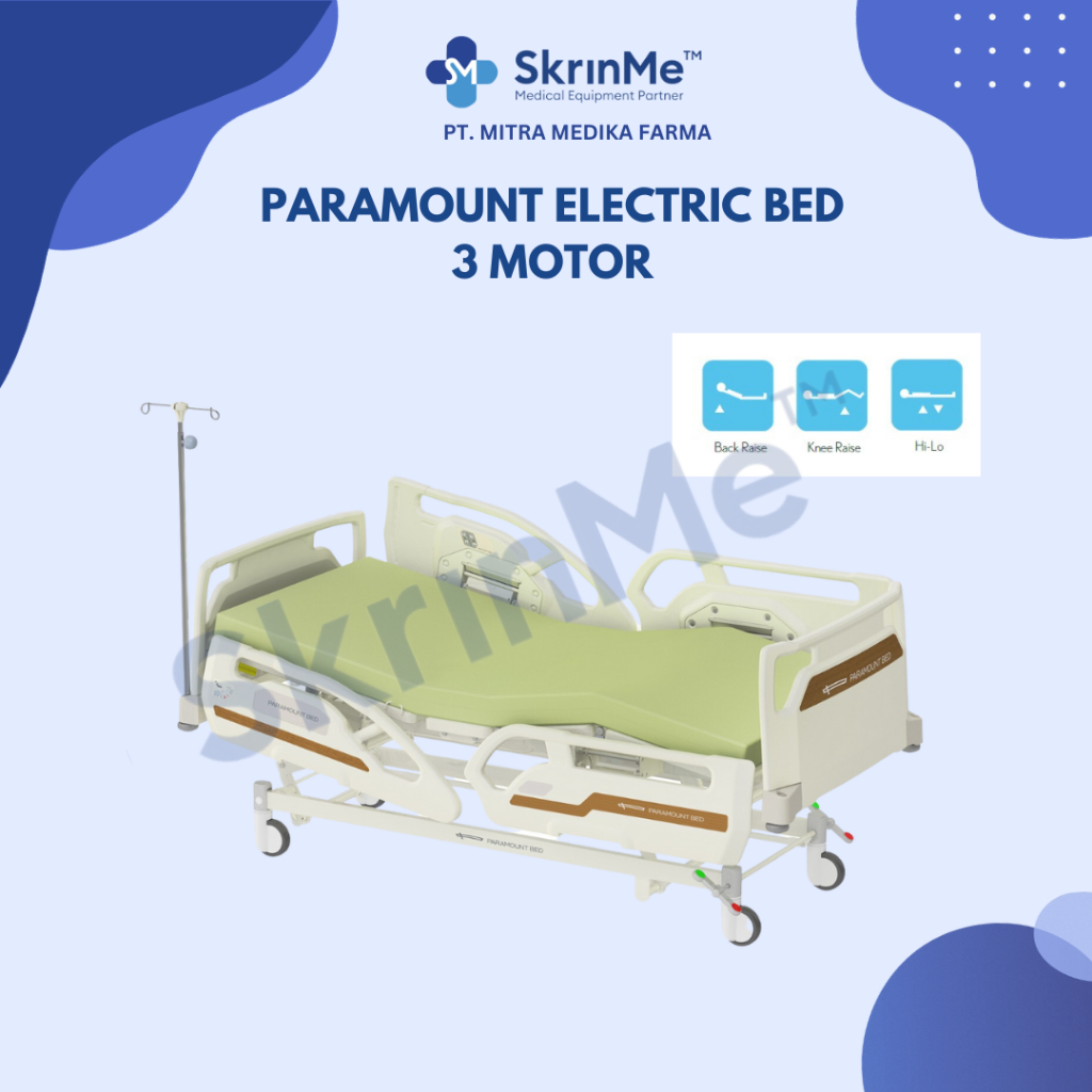 Jual PREMIUM BED!! PARAMOUNT BED ELECTRIC 3 MOTOR / BED PASIEN ...