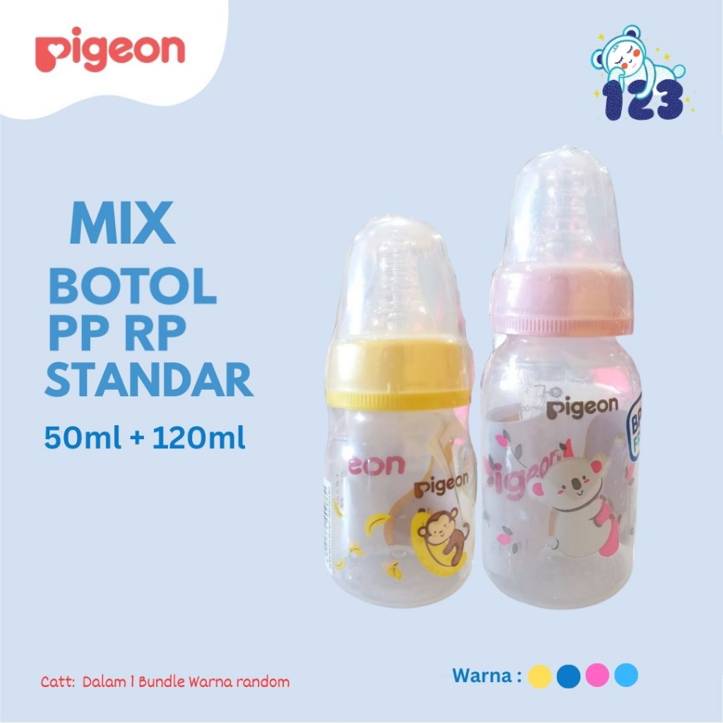 Jual Pigeon PP RP Standard MIX 50ml+120ml / 120ml+240ml - READY MANADO ...