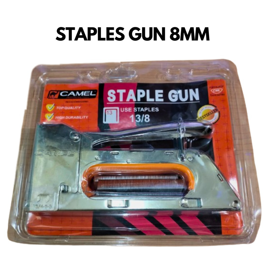 Jual Mitra Tk - Staples Gun Tacker Heavy Duty Camel / Staple Hekter Jok ...