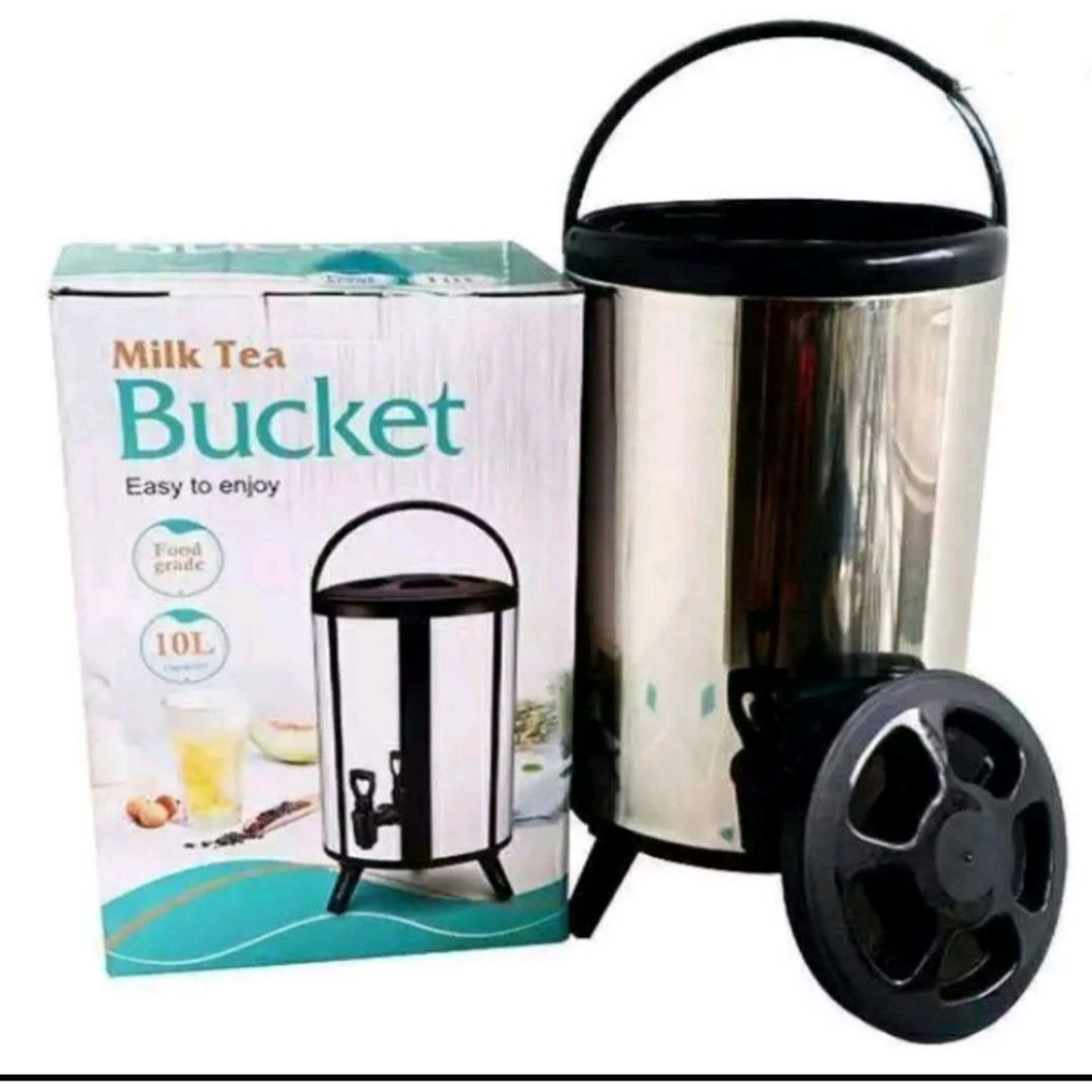Jual MILK TEA BUCKET 10 LITER / 10LITER/TERMOS JUMBO | Shopee Indonesia