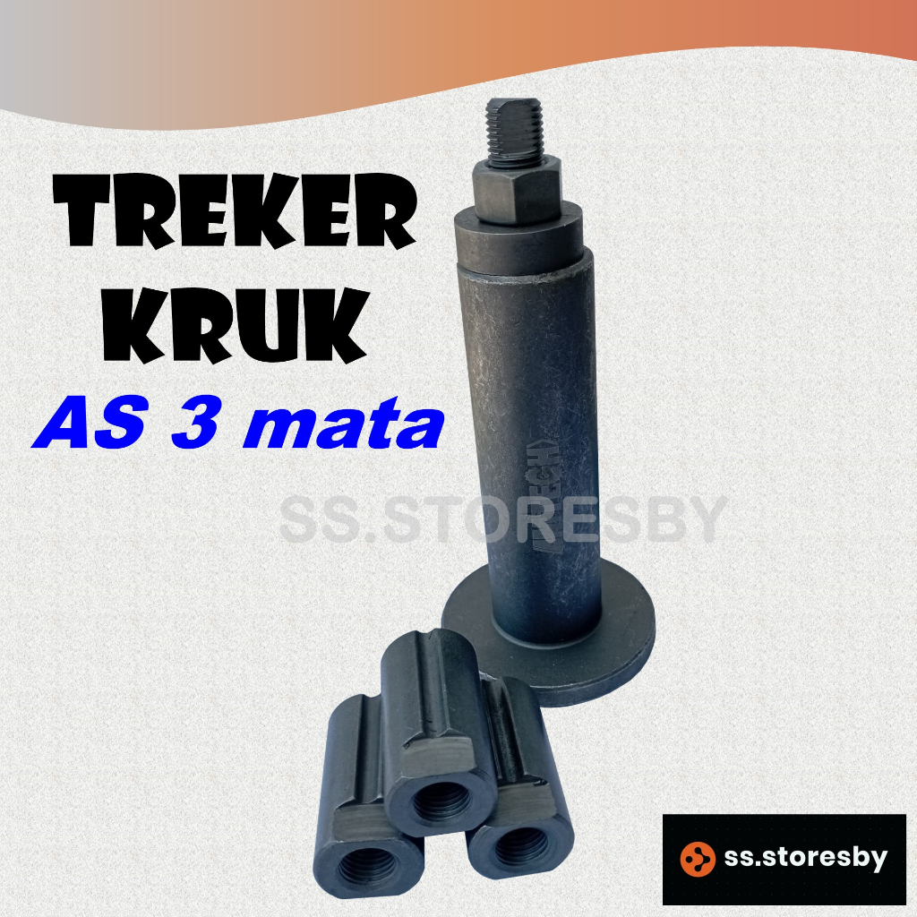 Jual TREKER KRUK AS 3 MATA TREKER BOTOL ALAT PASANG KRUK AS MESIN MOTOR ...