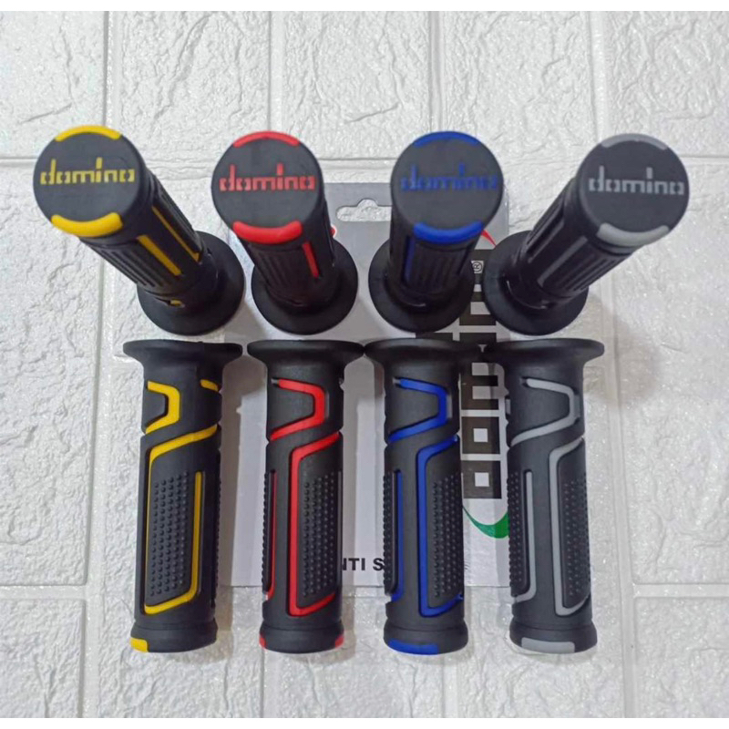 Jual HANDGRIP DOMINO MODEL TDR UNIVERSAL(warna kuning) | Shopee Indonesia