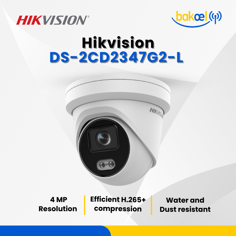 Jual DS-2CD2347G2-L - CCTV Hikvision IP Camera 4MP Colorvu Smart Dual ...