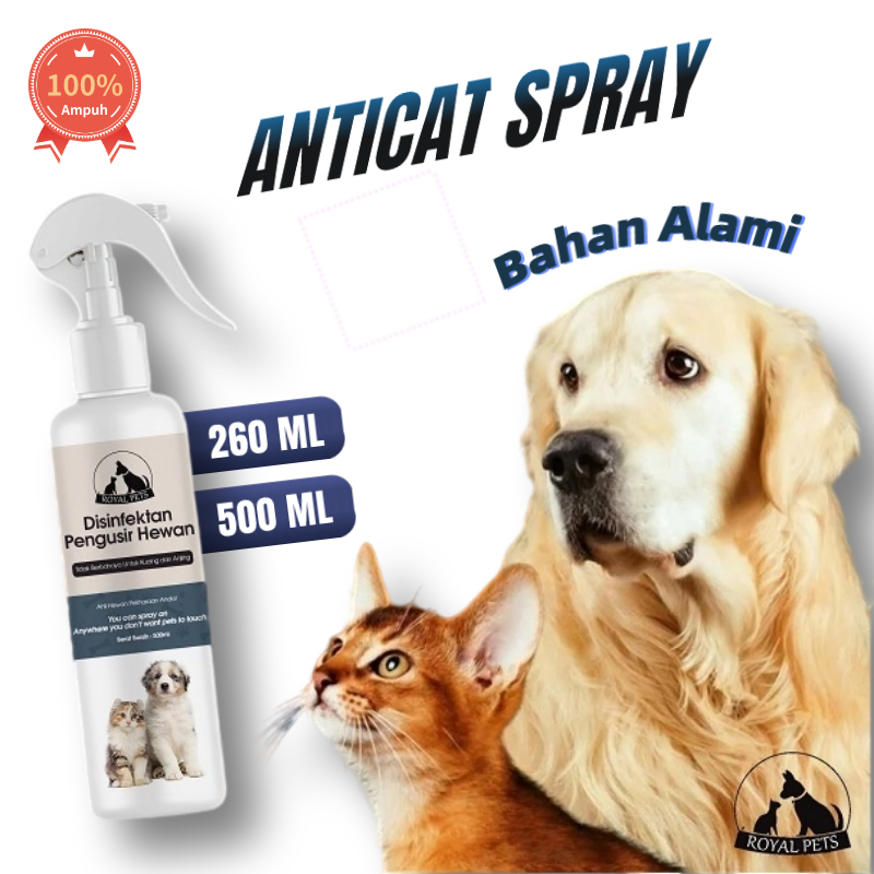Jual ROYAL PET PARADISE (500ml) Cat/Dog Repellent Pengusir Kucing Spray ...