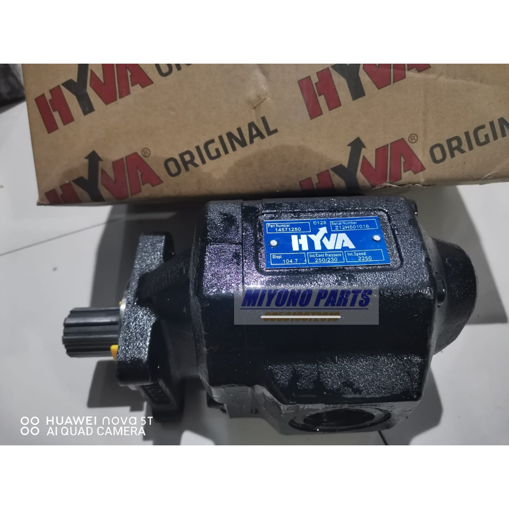 Jual HYDROULUC PUMP GEAR PUMP HYVA 14571250 | Shopee Indonesia